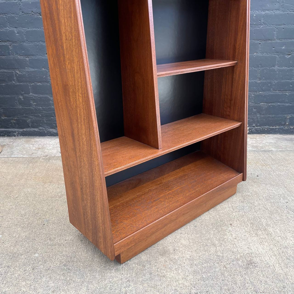 Mid-Century Modern Pyramid Style Bookcase by Merton Gershun, c.1960’s ...