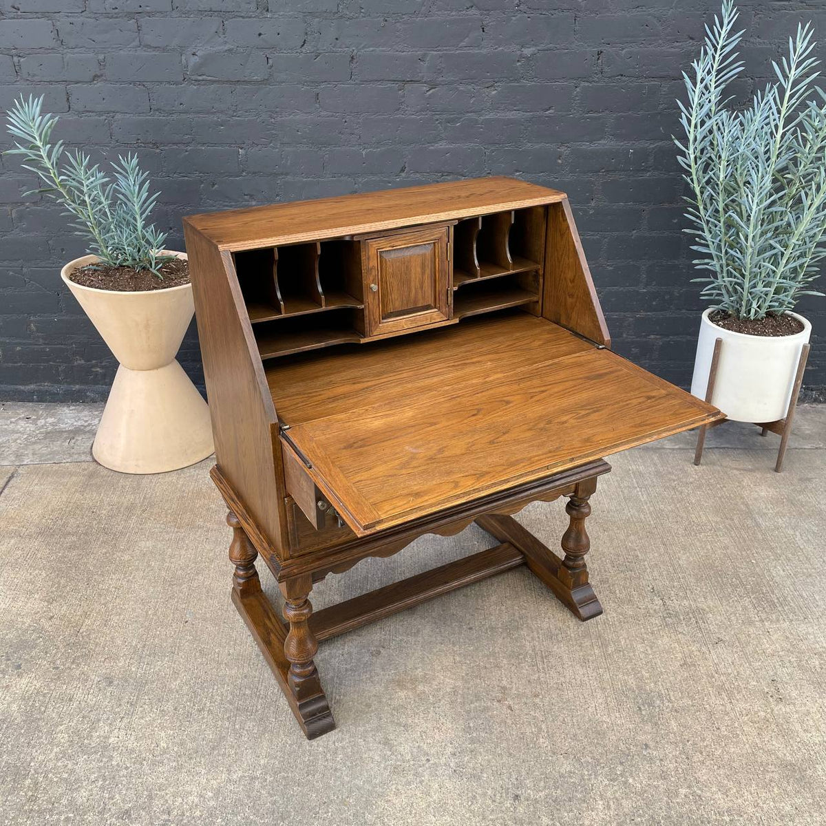 Vintage English Style Drop-Down Desk, c.1960’s – Vintage Supply