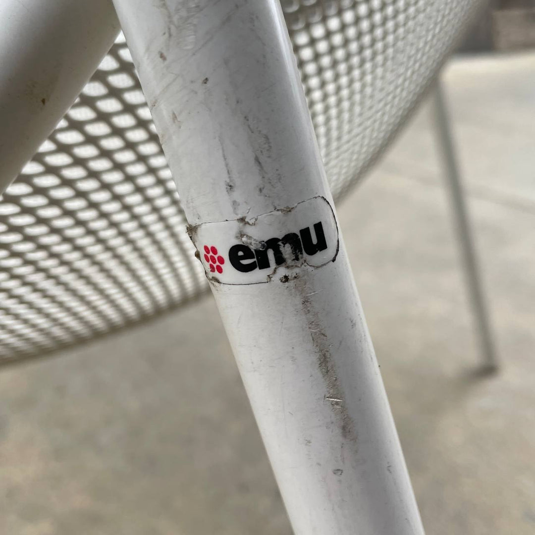 MU Round Outdoor Metal Lounge Chair by Steelcase – Vintage Supply