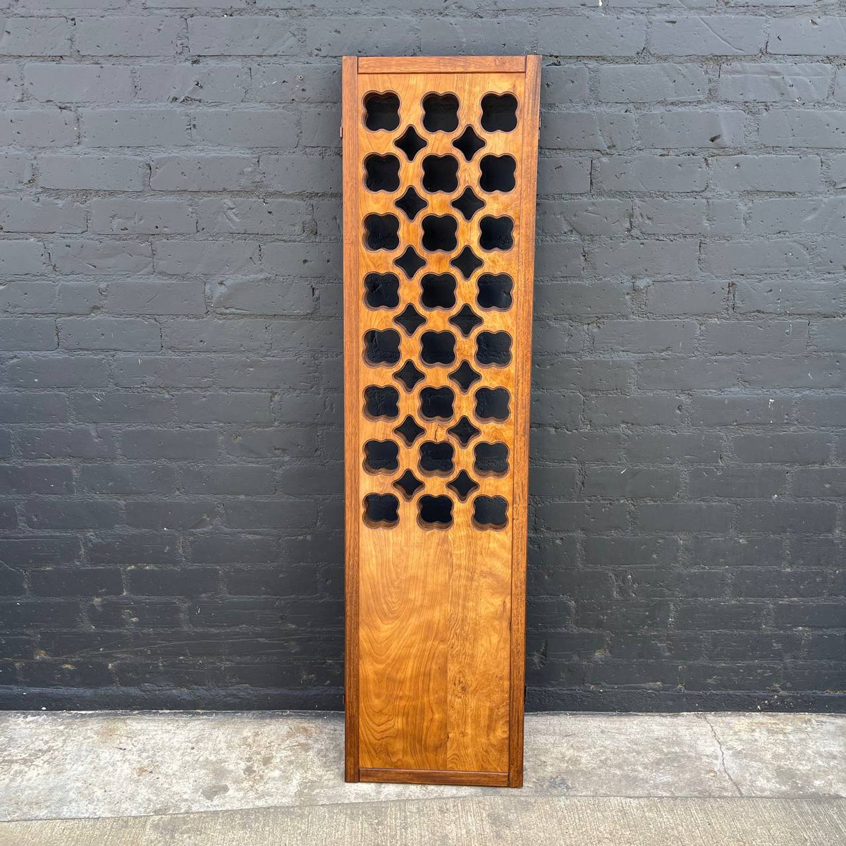 Mid-Century Modern Folding 3-Panel Screen Room Divider, c.1960’s ...