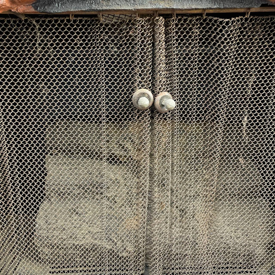 Vintage Electric Faux Brick Fiberglass Chimney with Logs, 1960’s ...